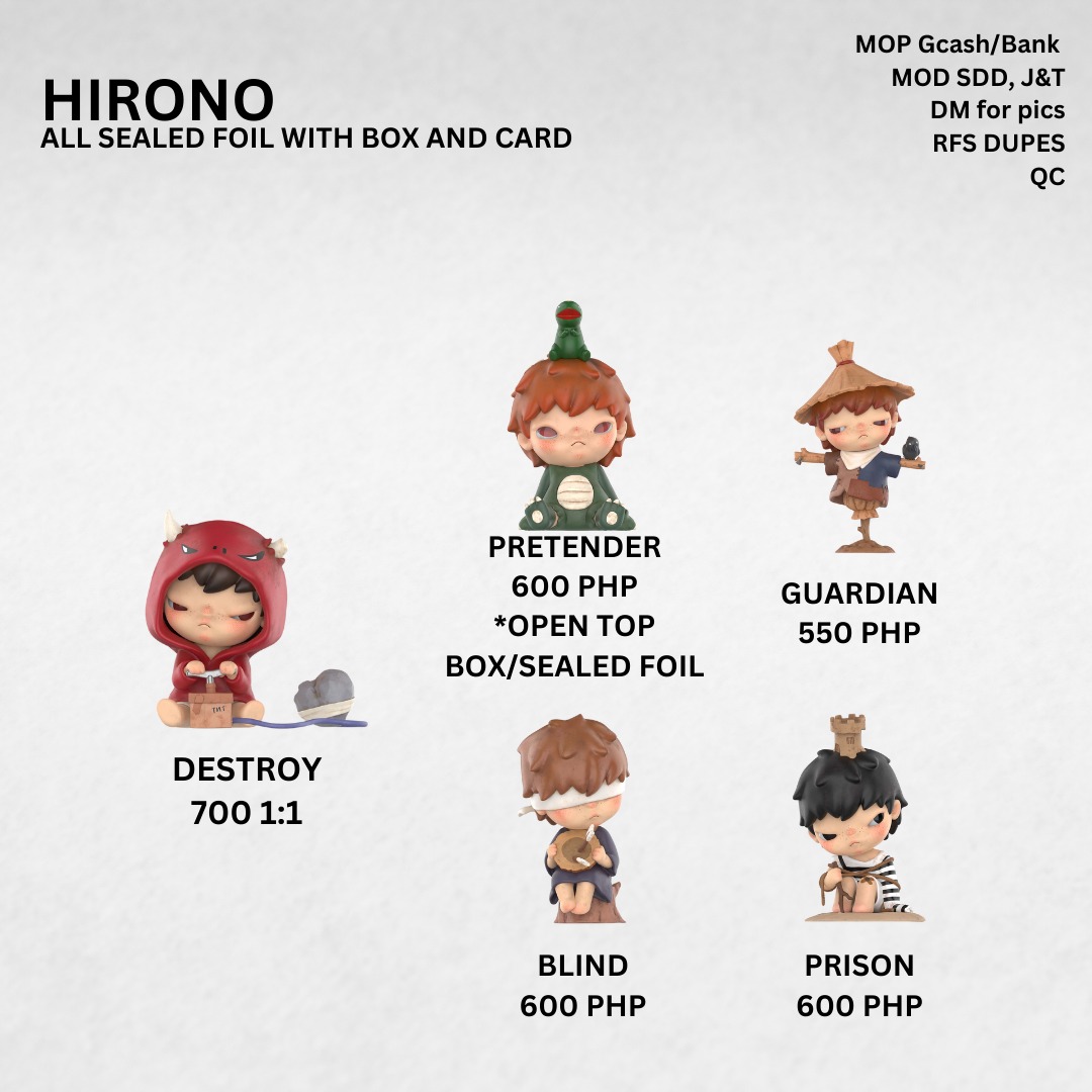 Hirono Mime Destroy, Hobbies & Toys, Toys & Games on Carousell