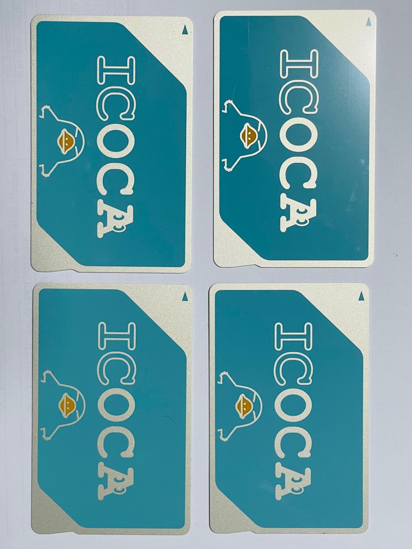 ICOCA Train Cards - IC Cards Japan, Tickets & Vouchers, Local ...