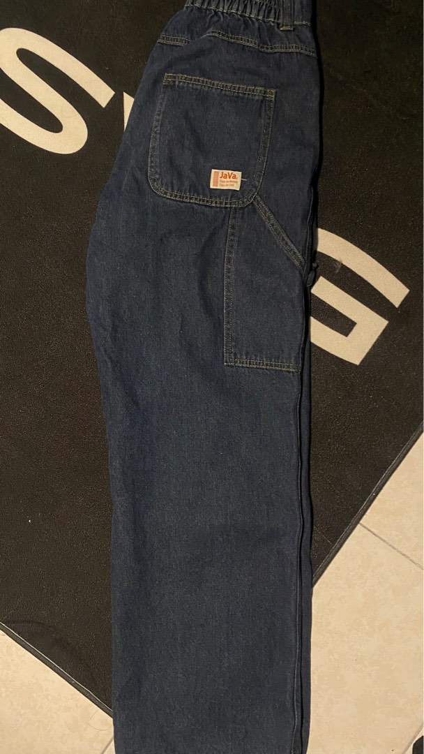 java carpenter baggy, Men's Fashion, Bottoms, Jeans on Carousell