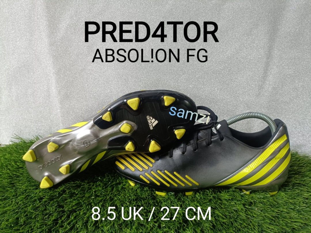 Kasut bola PREDATOR ABSOLION FG ( Champion League ), Men's Fashion ...