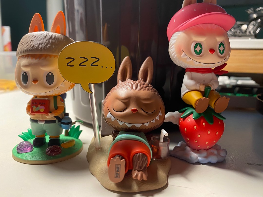 labubu figurines, Hobbies & Toys, Toys & Games on Carousell