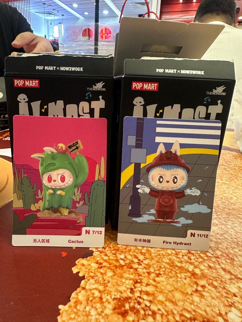 Labubu Hidden - cactus & fire hydrant, Hobbies & Toys, Toys & Games on ...