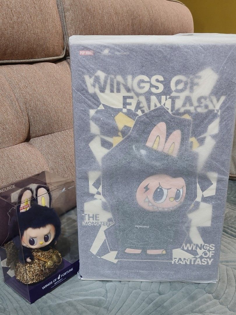 Labubu Wing Of Fantasy, Hobbies & Toys, Toys & Games on Carousell