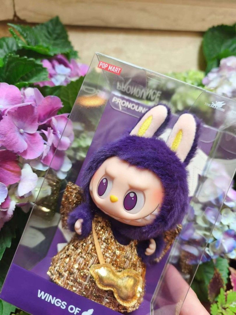 Labubu wing of fortune, Hobbies & Toys, Toys & Games on Carousell