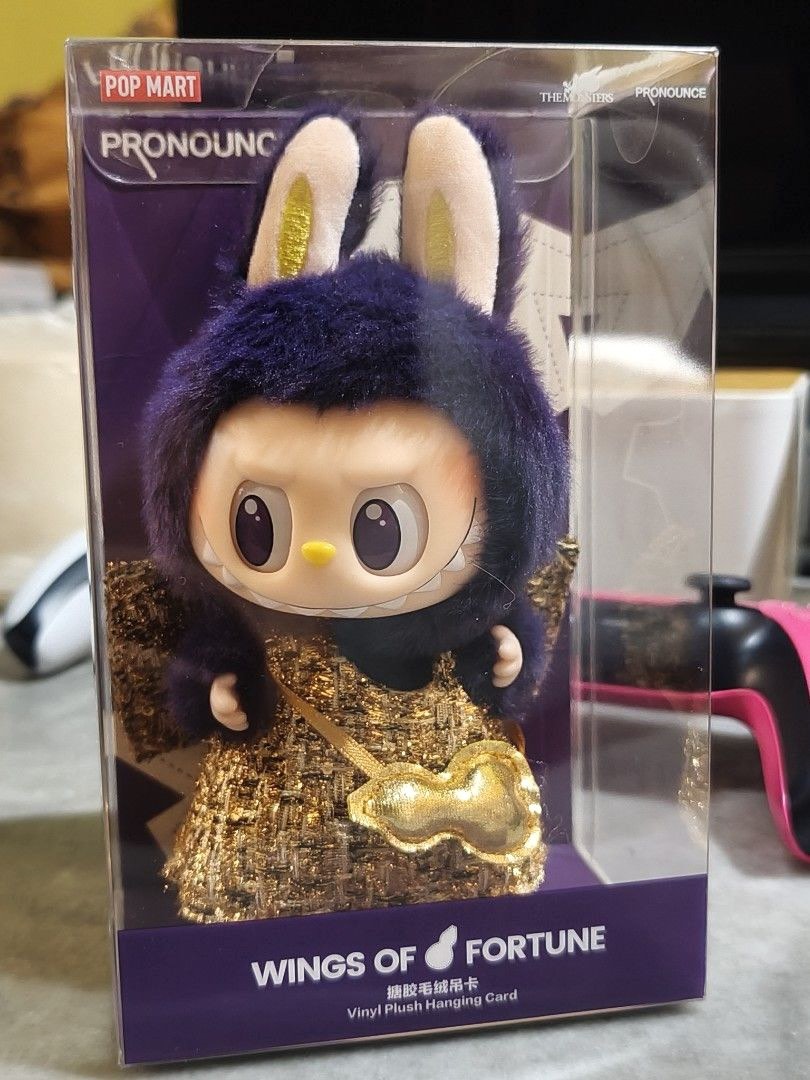 Labubu Wings Of Fortune ORIGINAL popmart, Toys & Collectibles, Mainan ...