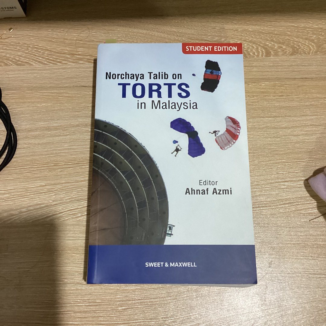 Law of torts by Norchaya Talib, Hobbies & Toys, Books & Magazines ...