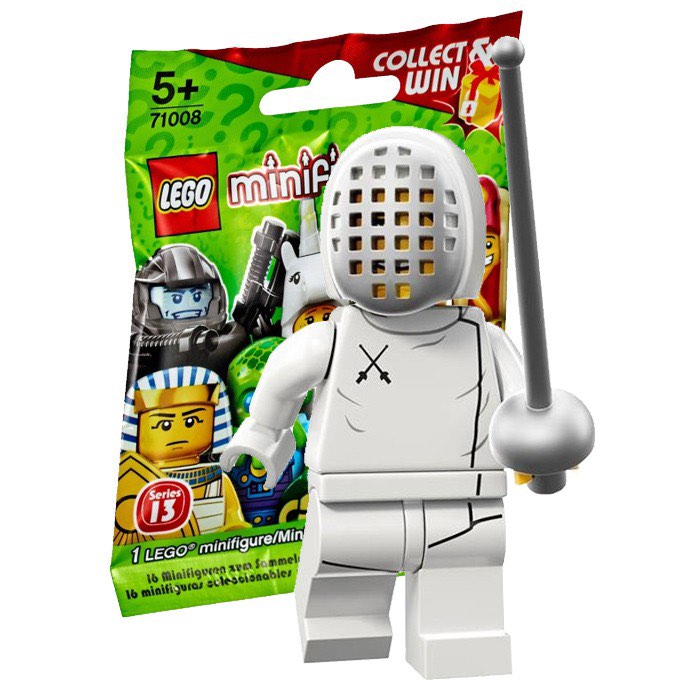 LEGO Minifigure Series 13 Fencer, Hobbies & Toys, Toys & Games on Carousell