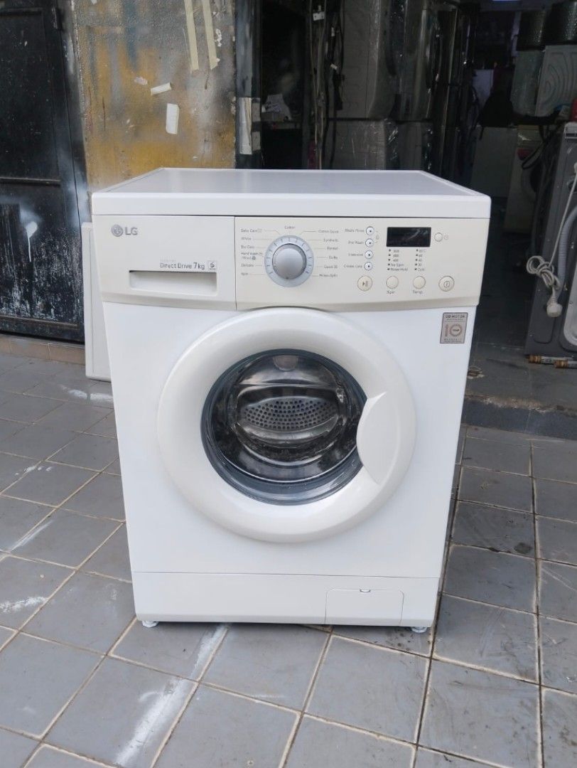 LG DD Inverter 7kg Washing Machine, TV & Home Appliances, Washing ...