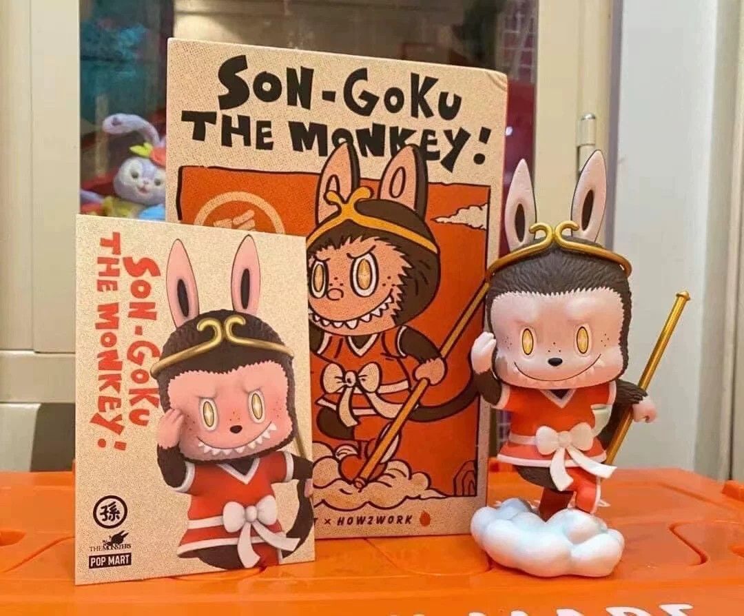 [LIMITED EDITION! POPMART] POPMART LABUBU THE MONSTERS SON GOKU THE ...