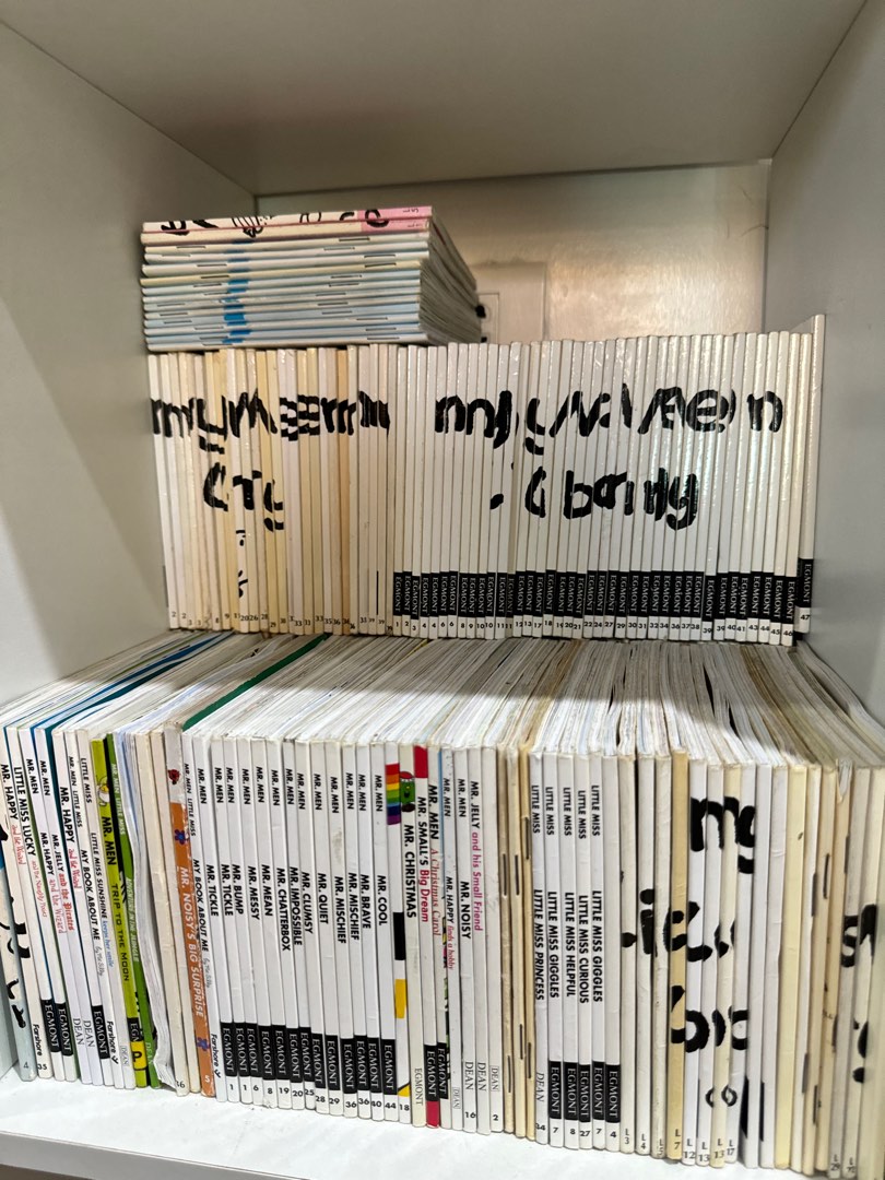 Little Miss & Mr Men - mini padded books, Hobbies & Toys, Books ...