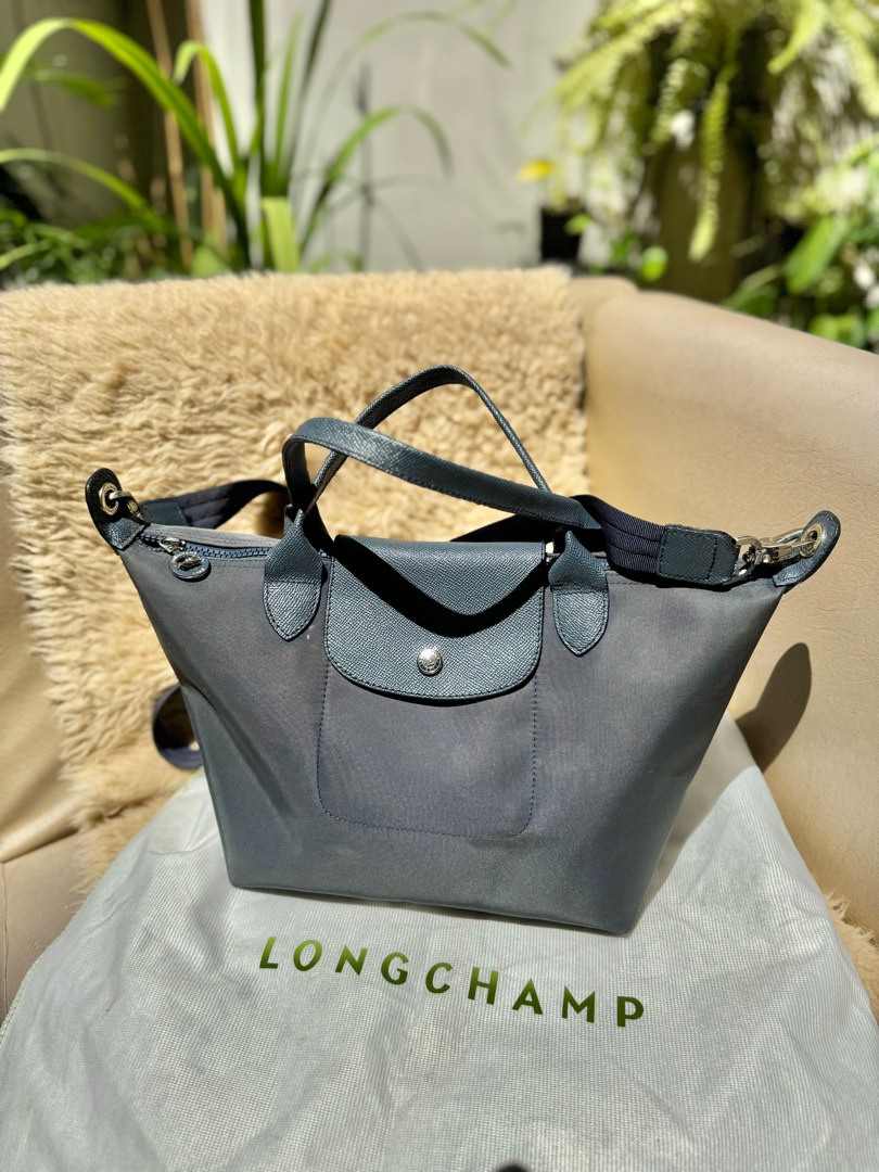 Longchamp Navy Blue, Luxury, Bags & Wallets on Carousell