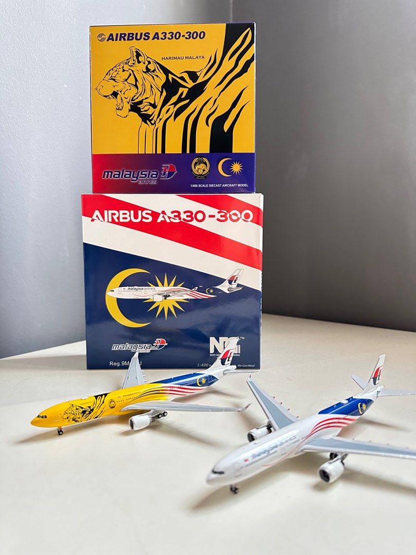 Malaysia Airlines A330-300 diecast, Hobbies & Toys, Collectibles ...