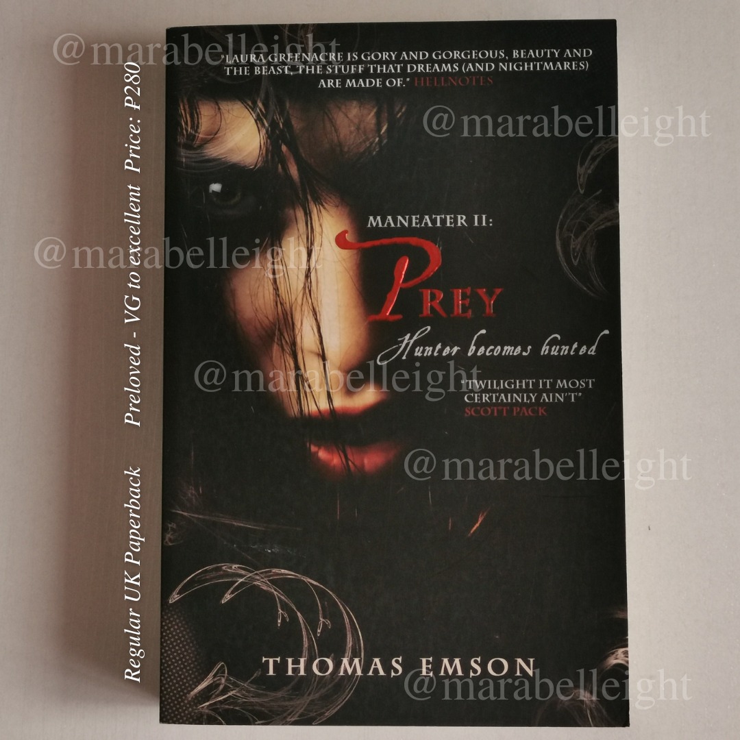 Maneater II: Prey by Thomas Emson, Hobbies & Toys, Books & Magazines ...