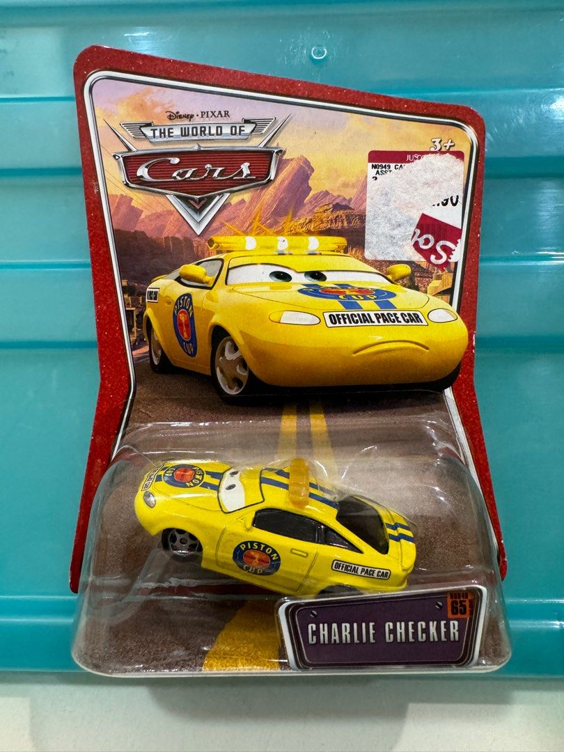 Mattel Disney Pixel Cars - Charlie Checker, Hobbies & Toys, Toys ...