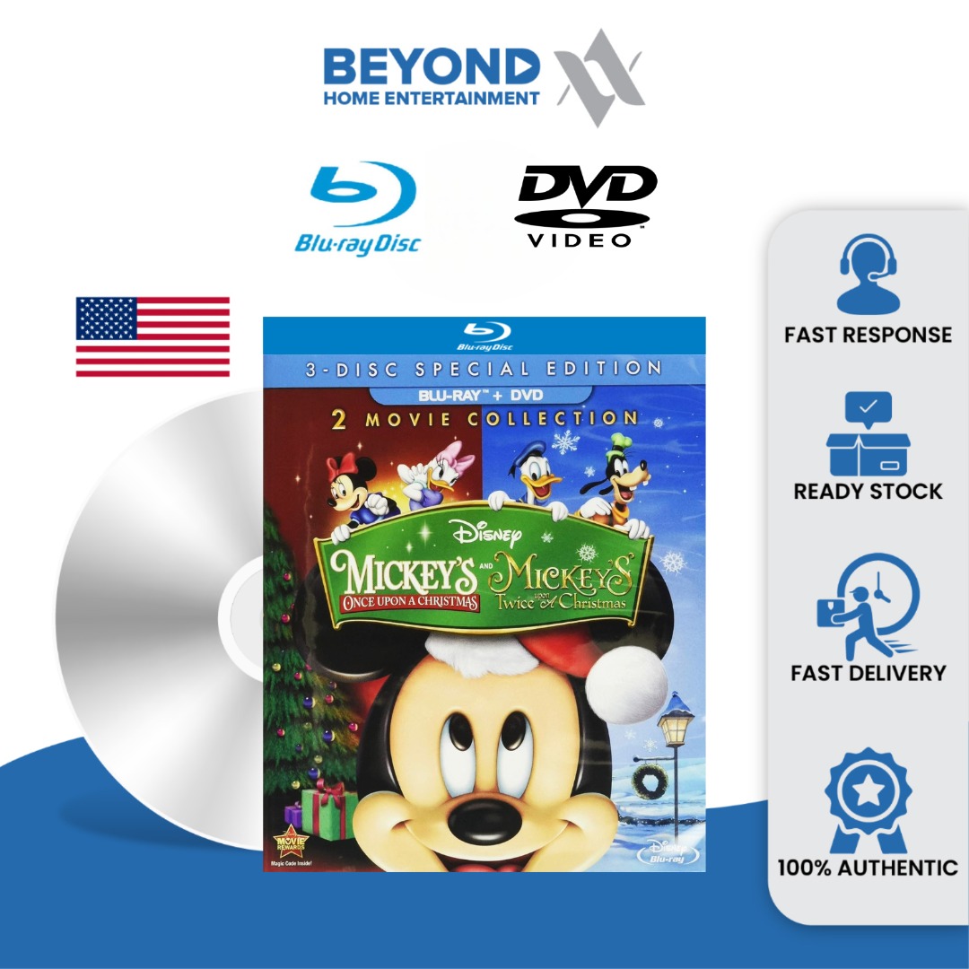 Mickey's Once Upon a Christmas & Mickey's Twice Upon a Christmas 2 ...