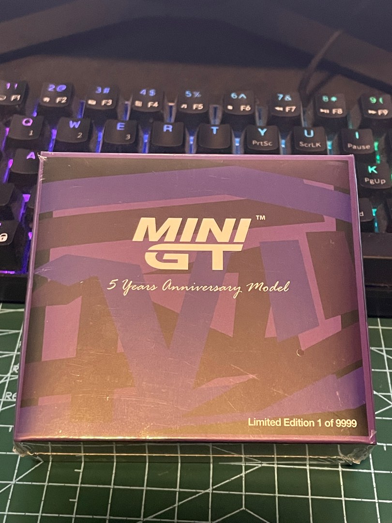 MINI GT 1/64 #446 5 YEARS ANNIVERSARY MODEL NISSAN SKYLINE GT-R R34 V ...