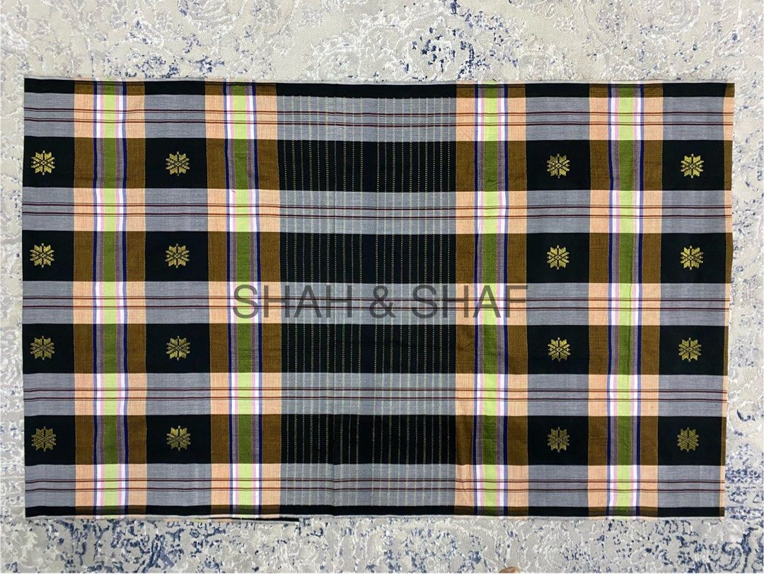 [NEW ITEM] Sampin Songket Bunga Dalam Tenun Tangan (07), Men's Fashion ...