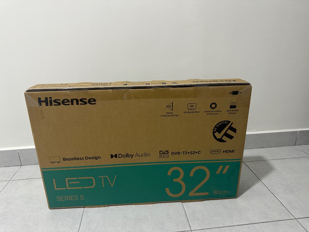 New with box- Hisense LED TV 32 Inch, TV & Home Appliances, TV ...