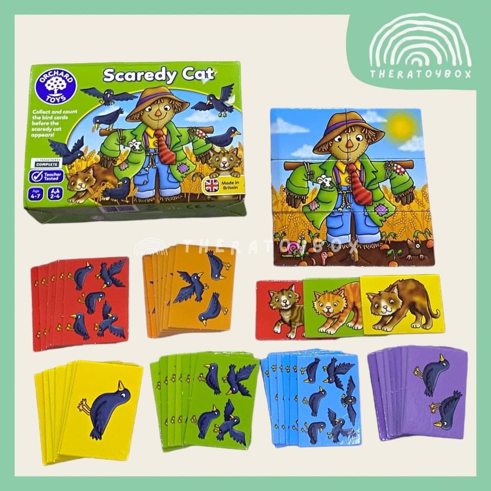 Orchard Toys - Scaredy Cat, Hobbies & Toys, Toys & Games on Carousell