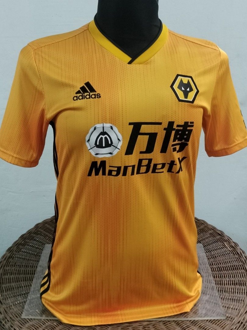Original ADIDAS x WOLVERHAMPTON WANDERERS 2019/20 Home Kit Jersey, Men ...