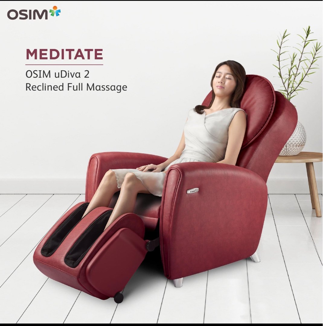 Osim Udiva 2 massage chair, Health & Nutrition, Massage Devices on ...