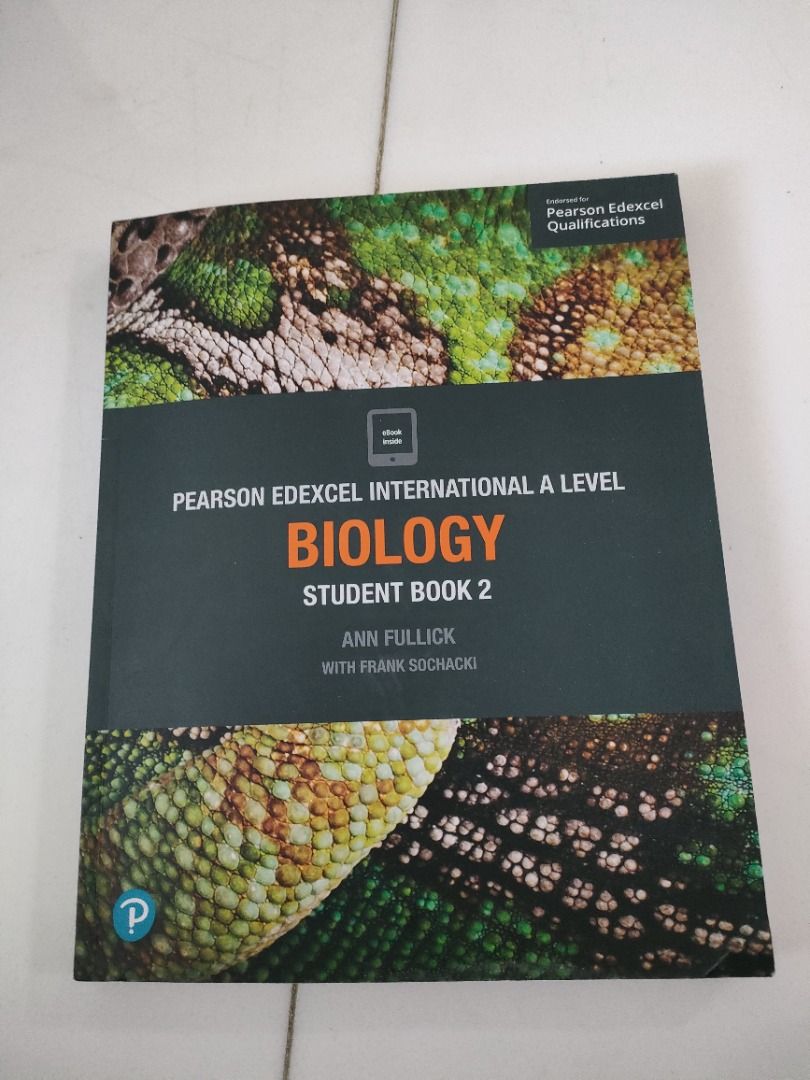Pearson Edexcel International AS/A Level Biology Student Book 2, 興趣及遊戲 ...