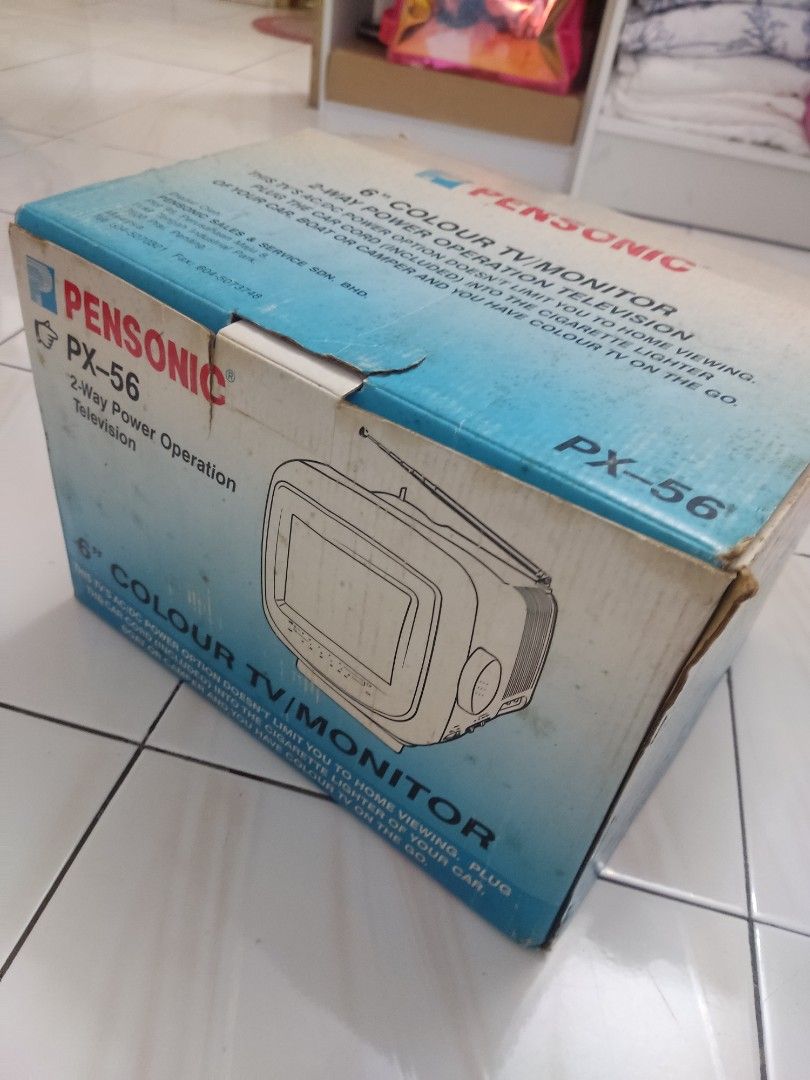 pensonic mini color crt tv / monitor, 6 inch, Video Gaming, Gaming ...