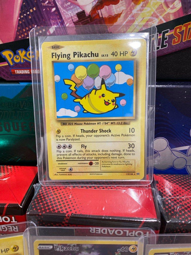 Pikachu secret rare Card, Hobbies & Toys, Toys & Games on Carousell