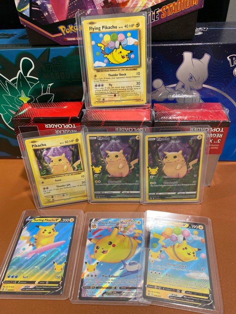 Pikachu secret rare Card, Hobbies & Toys, Toys & Games on Carousell
