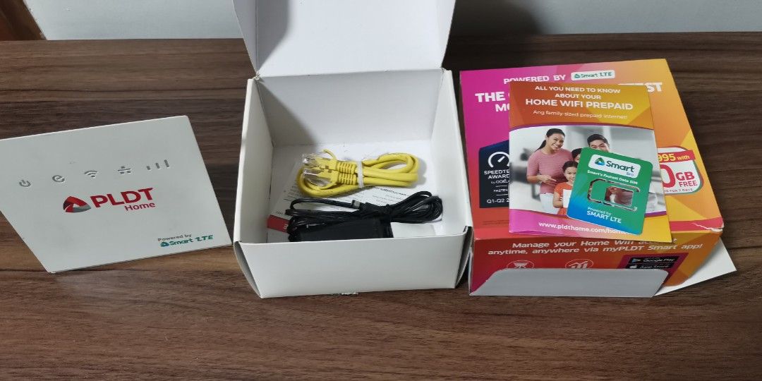 PLDT HOME WIFI complete with Sim and Box, Computers & Tech, Parts ...
