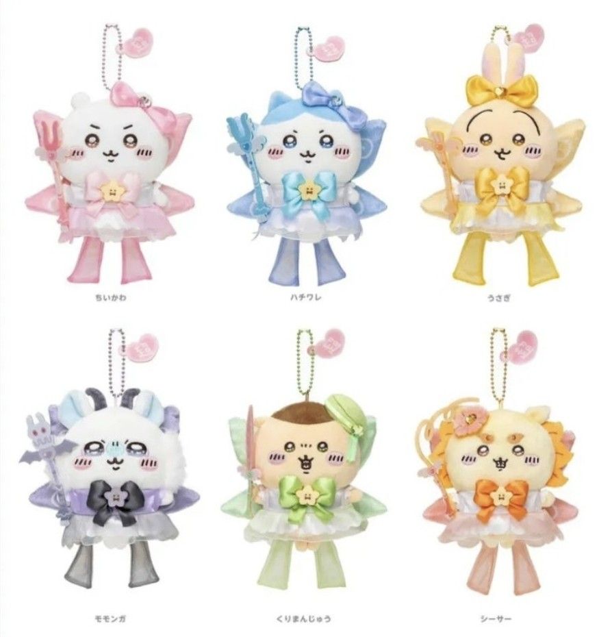 (PO) chiikawa usagi hachiware momonga kurimanju shisa magical girl ...