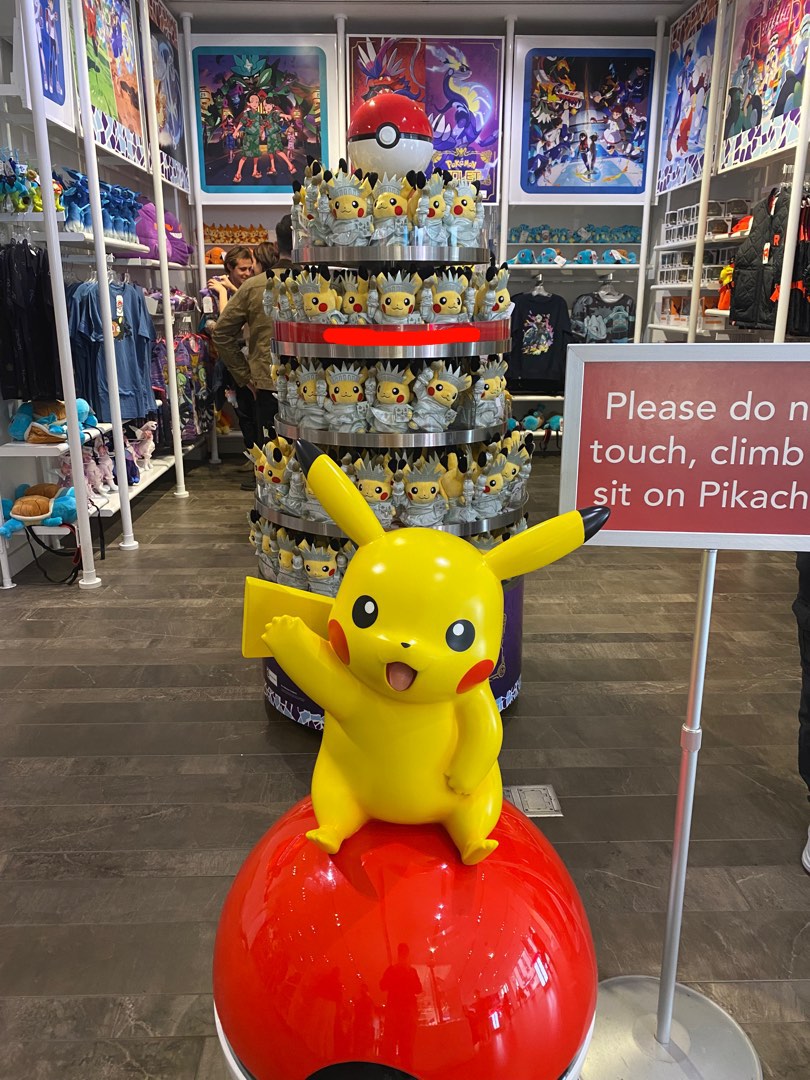 Pokemon Center Liberty Pikachu Plush, Hobbies & Toys, Toys & Games on ...