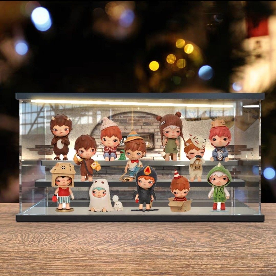 Themed Acrylic Display Case with Lights for Blind Boxes - HIRONO ...