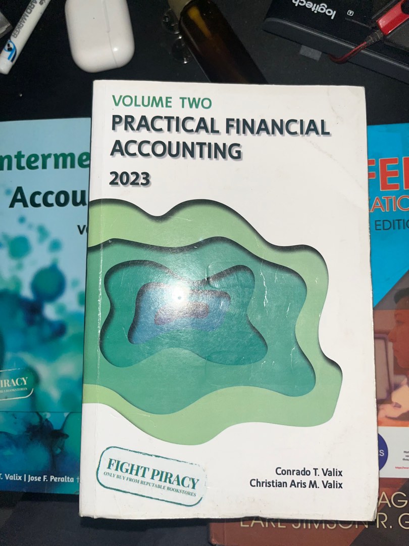 Practical Financial Accounting 2023 Edition by Valix, Hobbies & Toys ...