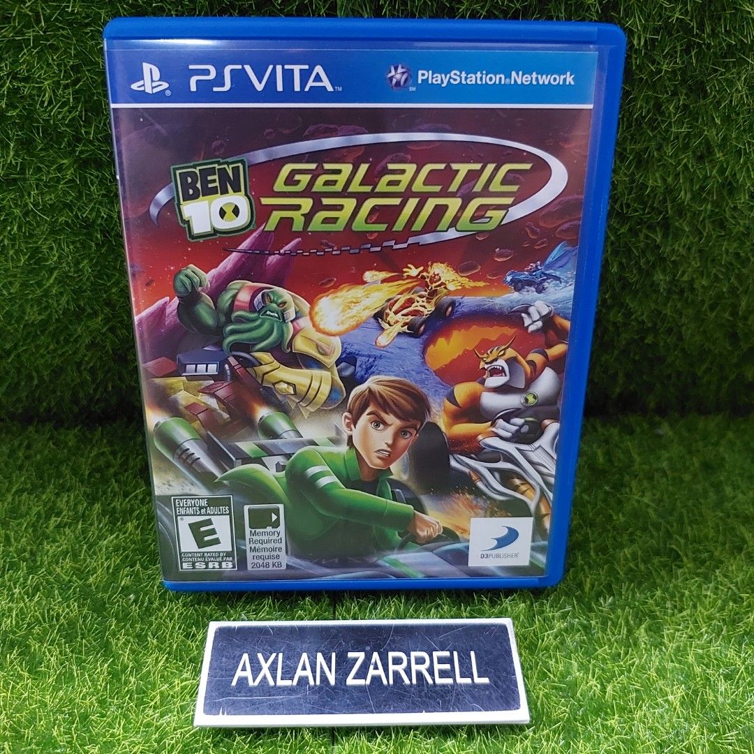 PS VITA BEN 10 Galactic Racing PSVITA, Video Gaming, Video Games ...