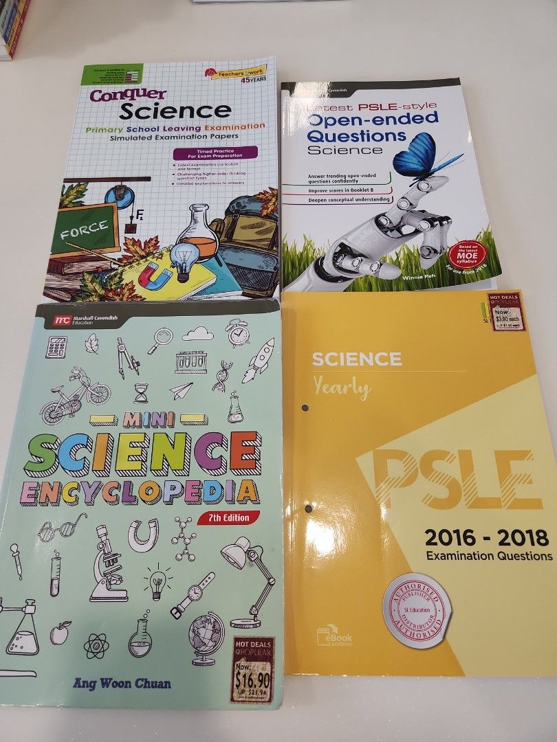 Psle science package, Hobbies & Toys, Books & Magazines, Assessment ...