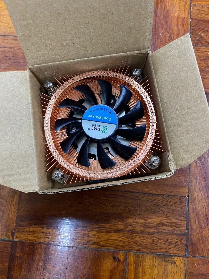 Pure copper CPU radiator, Computers & Tech, Parts & Accessories ...