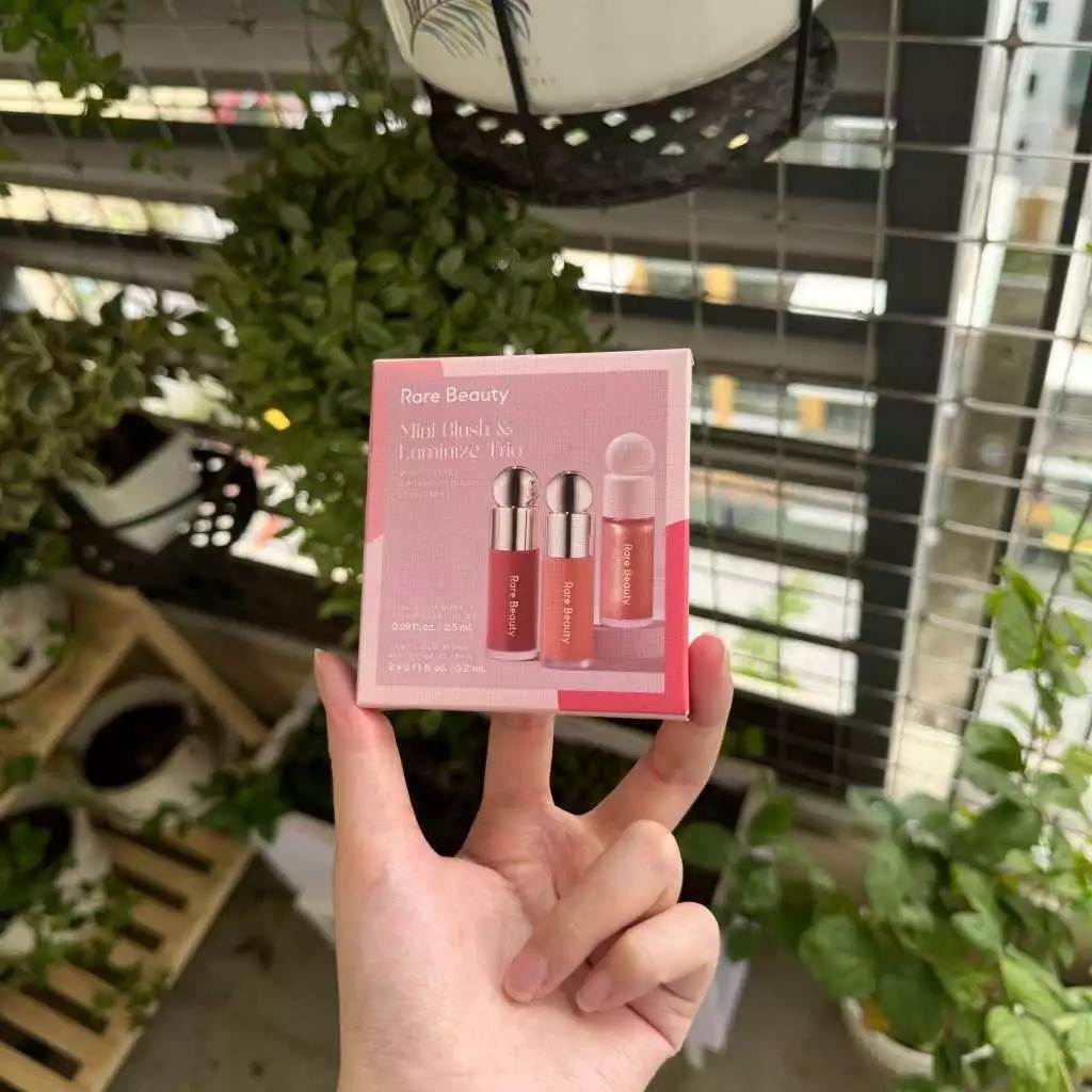[GROUP ORDER] Rare Beauty Mini Blush and Luminizer Trio, Beauty ...