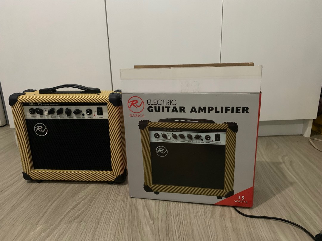 RJ 15 watt electric guitar amplifier, Audio, Soundbars, Speakers ...