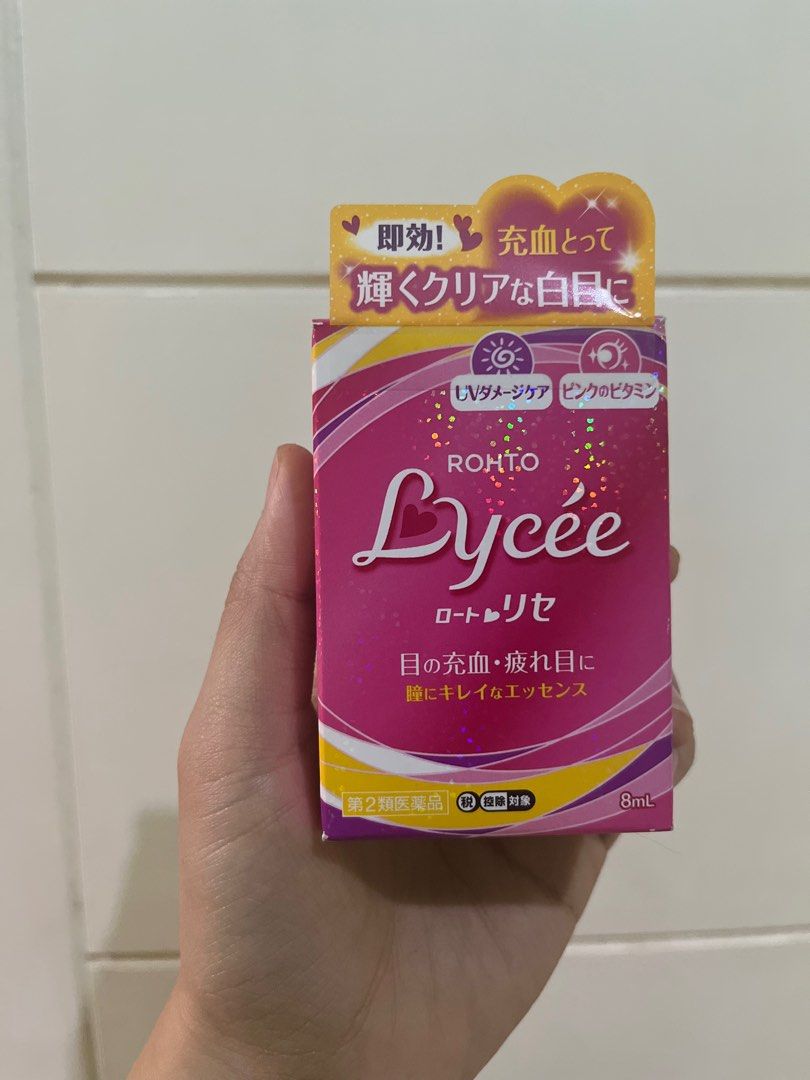 Rohto Lycee Eye Drop, Beauty & Personal Care, Vision Care on Carousell