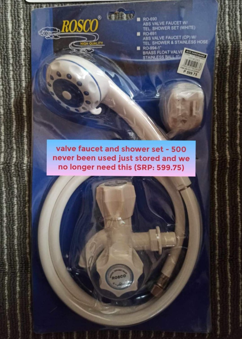 Rosco Valve and Shower Set, TV & Home Appliances, Water Heater ...