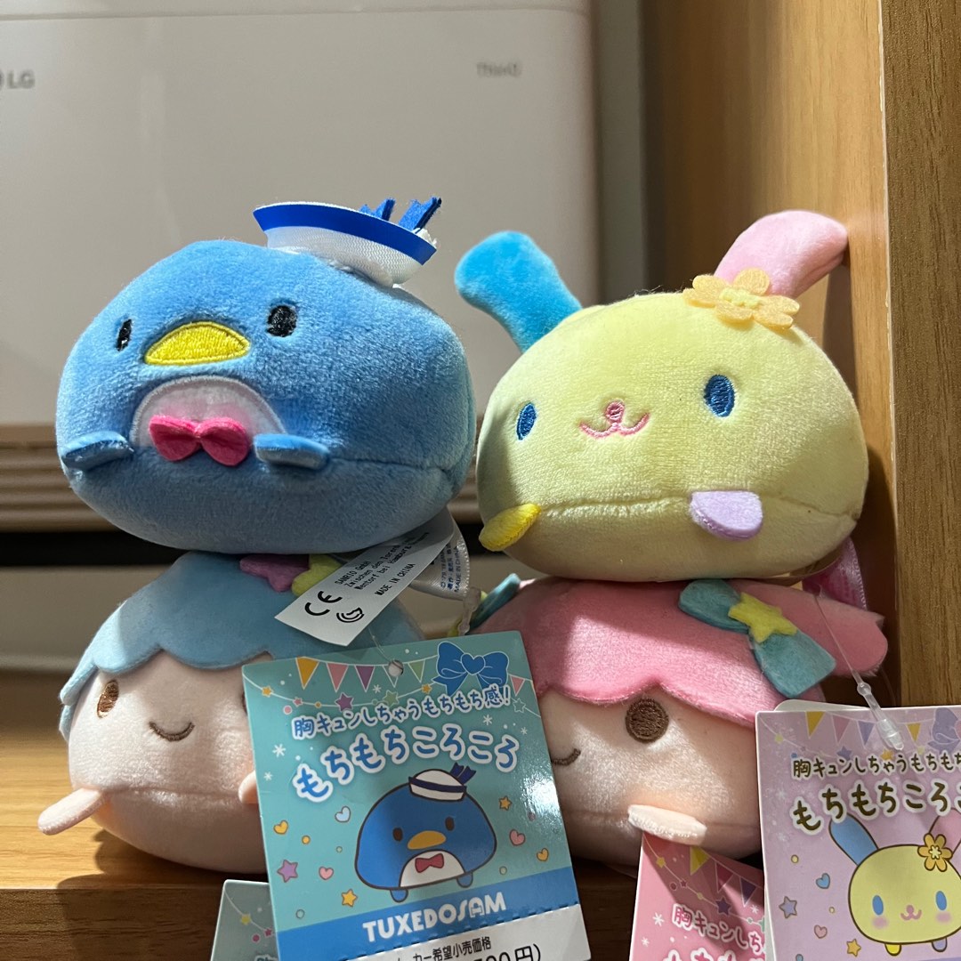 Sanrio Mochi Mochi KoroKoro Tuxedo Sam, Usahana, Little Twin Stars ...
