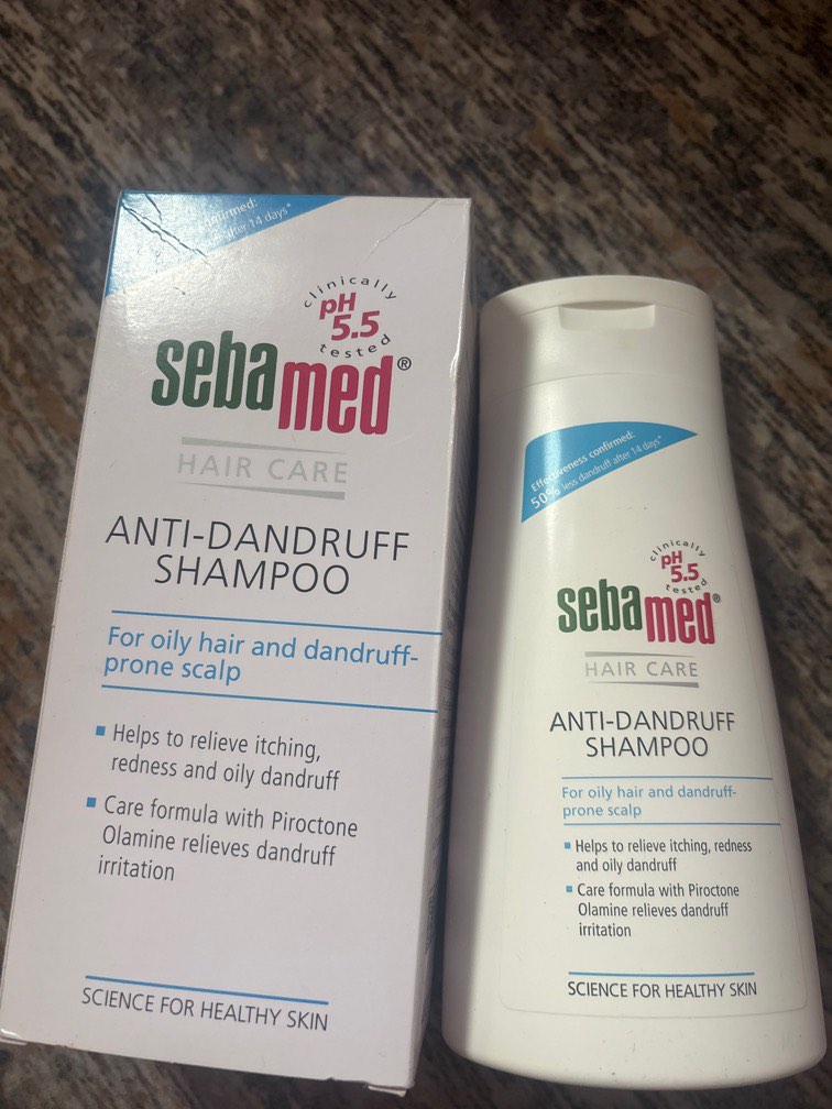 Seba Med Anti Dandruff Shampoo, Beauty & Personal Care, Hair on Carousell