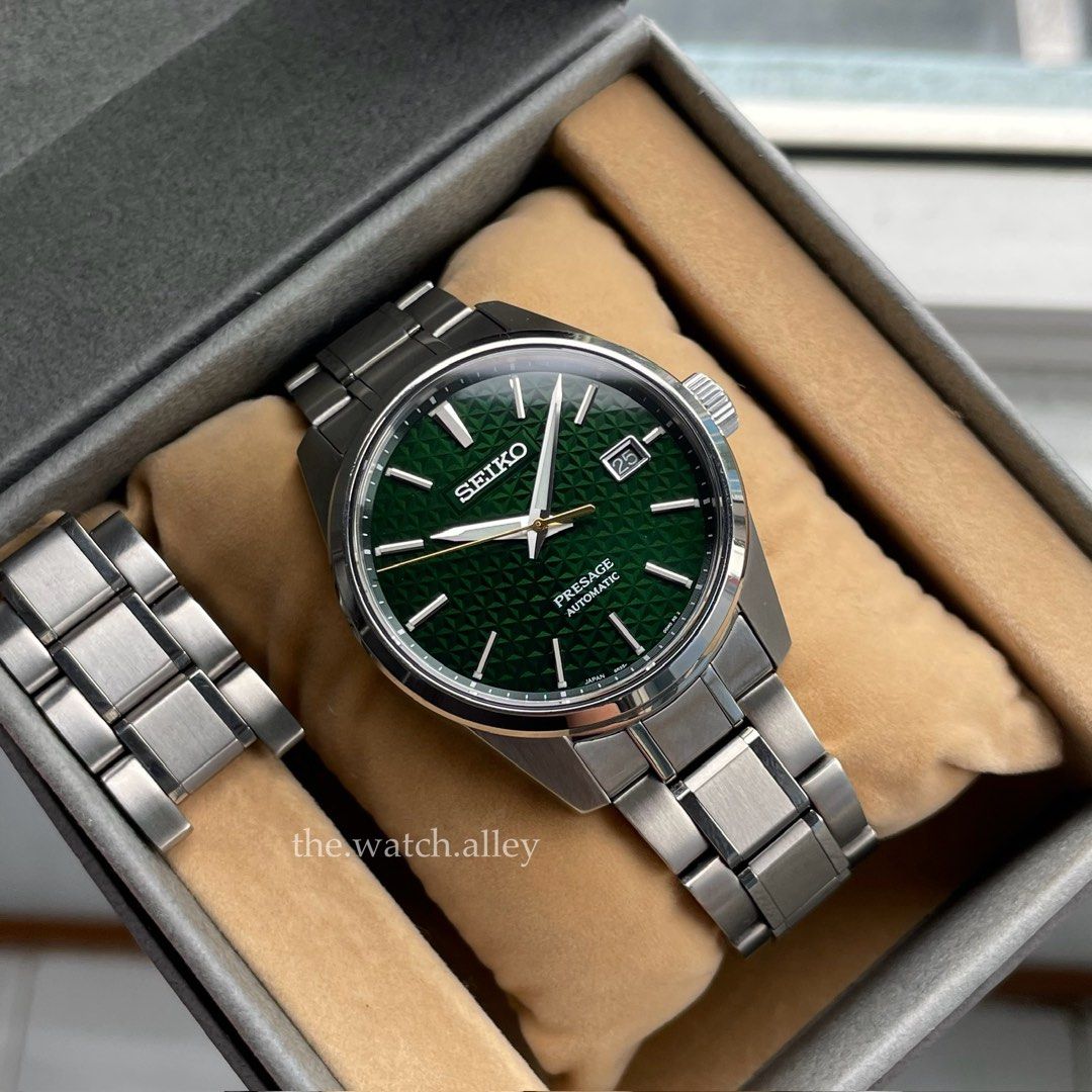 Seiko Presage - Green “Tokiwa” JDM SARX079 (SPB169J1) - Sharp Edge, Luxury, Watches on Carousell