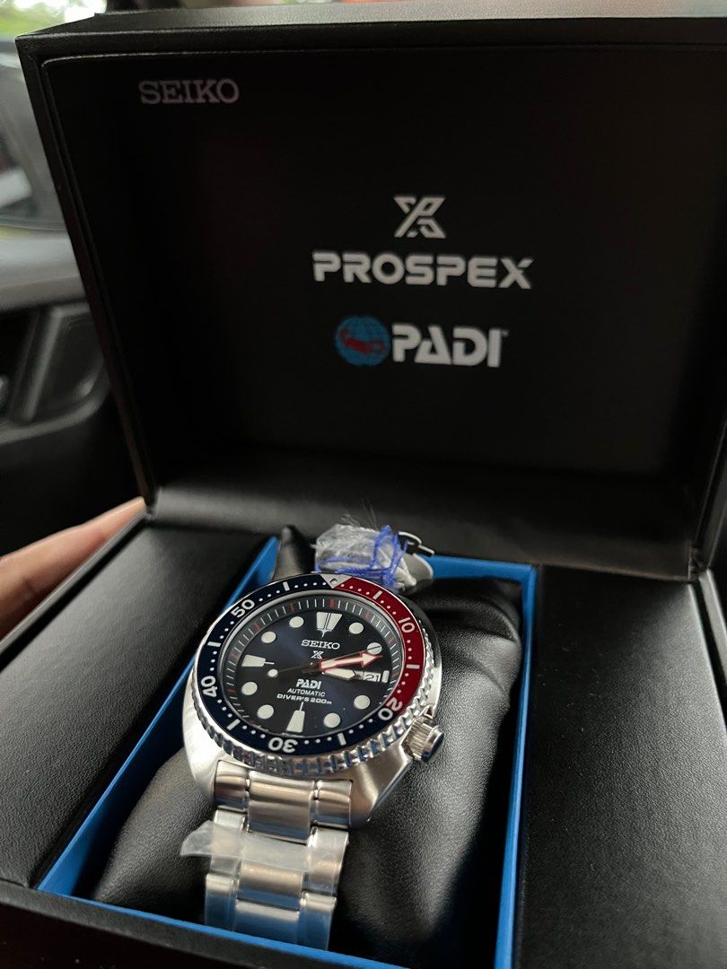 Seiko Prospex PADI TURTLE Special Edition, Men's Fashion, Watches ...
