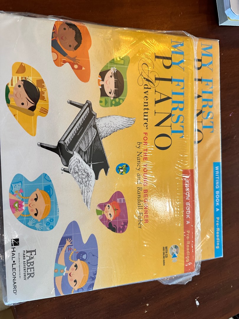 Set of 2 (writing and Lesson) My First Piano AdventureLesson Book and ...