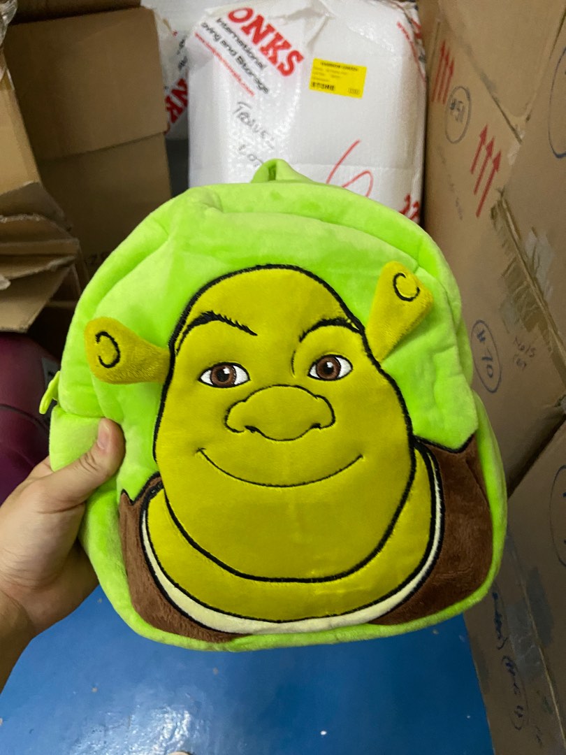 Shrek Backpack, Babies & Kids, Babies & Kids Fashion on Carousell