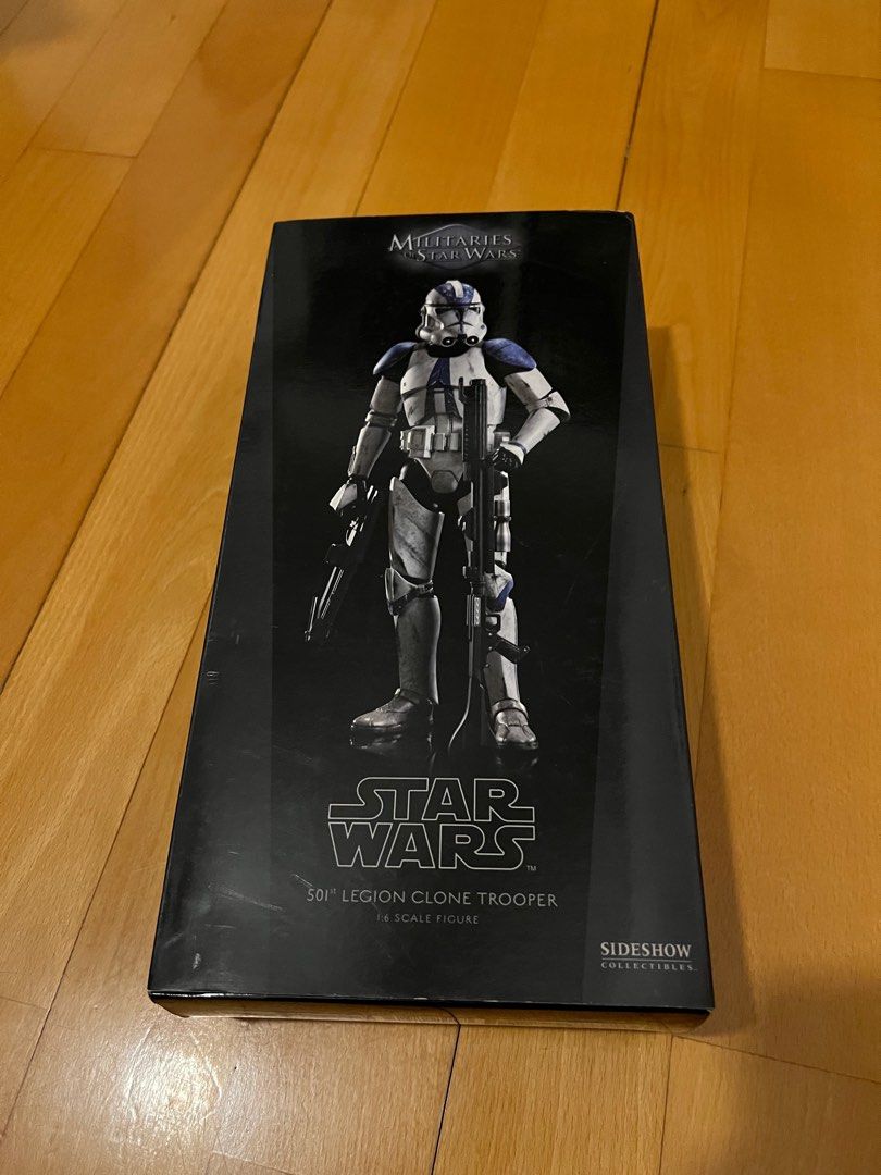 Sideshow 501 Legion Clone Trooper 1:6 scale figure, 興趣及遊戲, 玩具 & 遊戲類 ...