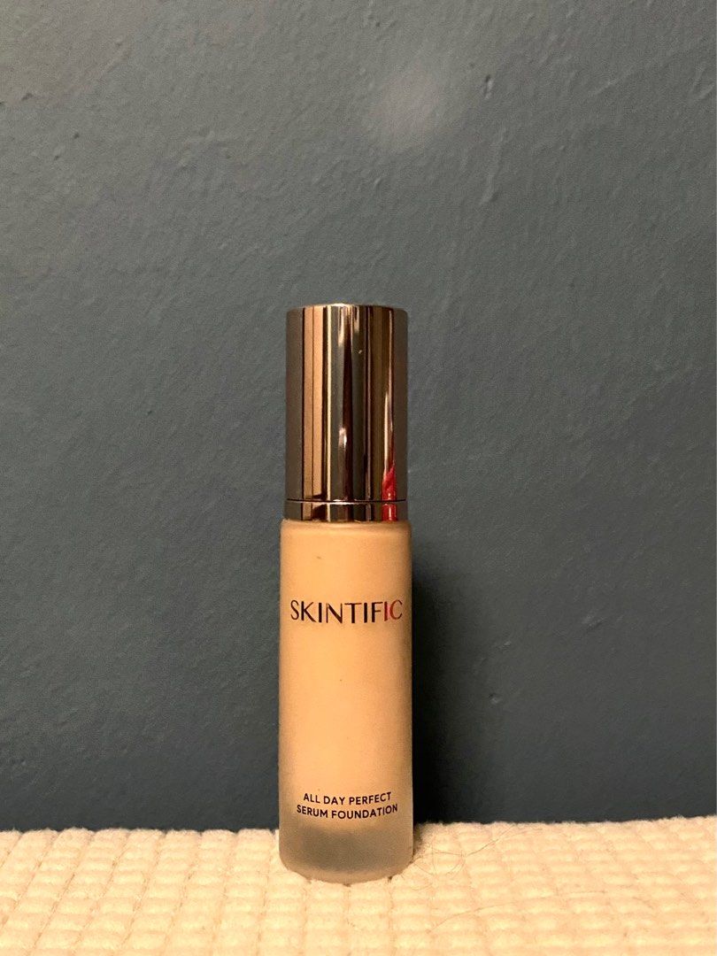 Skintific serum foundation in code Ivory 02, Beauty & Personal Care ...