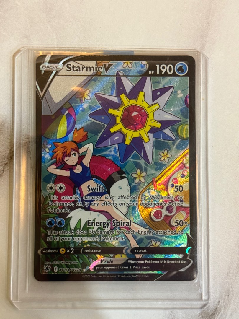 Starmie V Astral Radiance, Hobbies & Toys, Toys & Games on Carousell